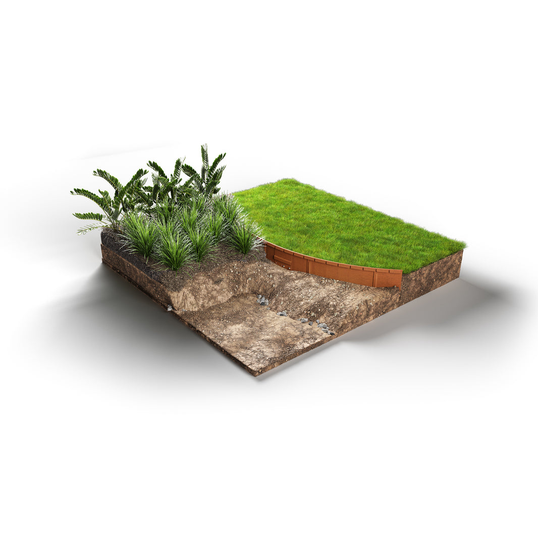 Straightcurve Garden Edging – Coastal Landscape Supplies