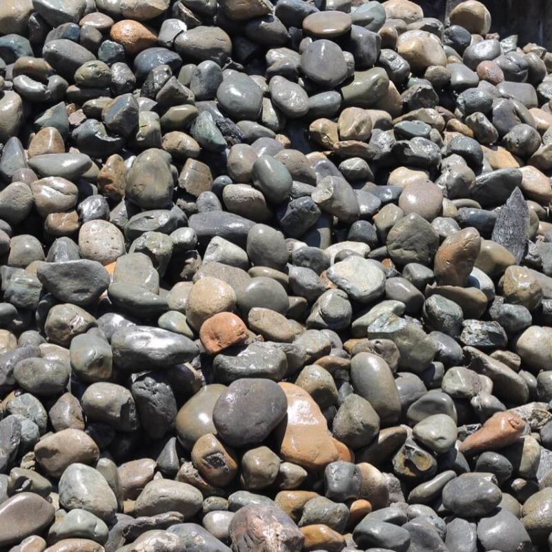 Pebbles Blue River Stone 150-300mm - Coastal Landscape Supplies