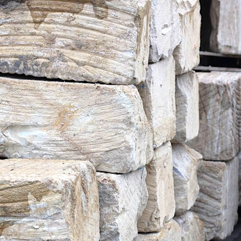 Sandstone Blocks - 500x500x1000 - Coastal Landscape Supplies