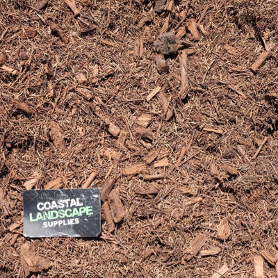 Bark/Mulch Hoop Pine Bark 1 inch - Coastal Landscape Supplies